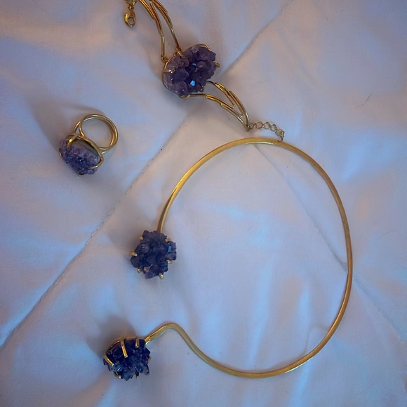 Jewelry | Beautiful Sete Necklace Bracelet And Ring Is Stone From ...